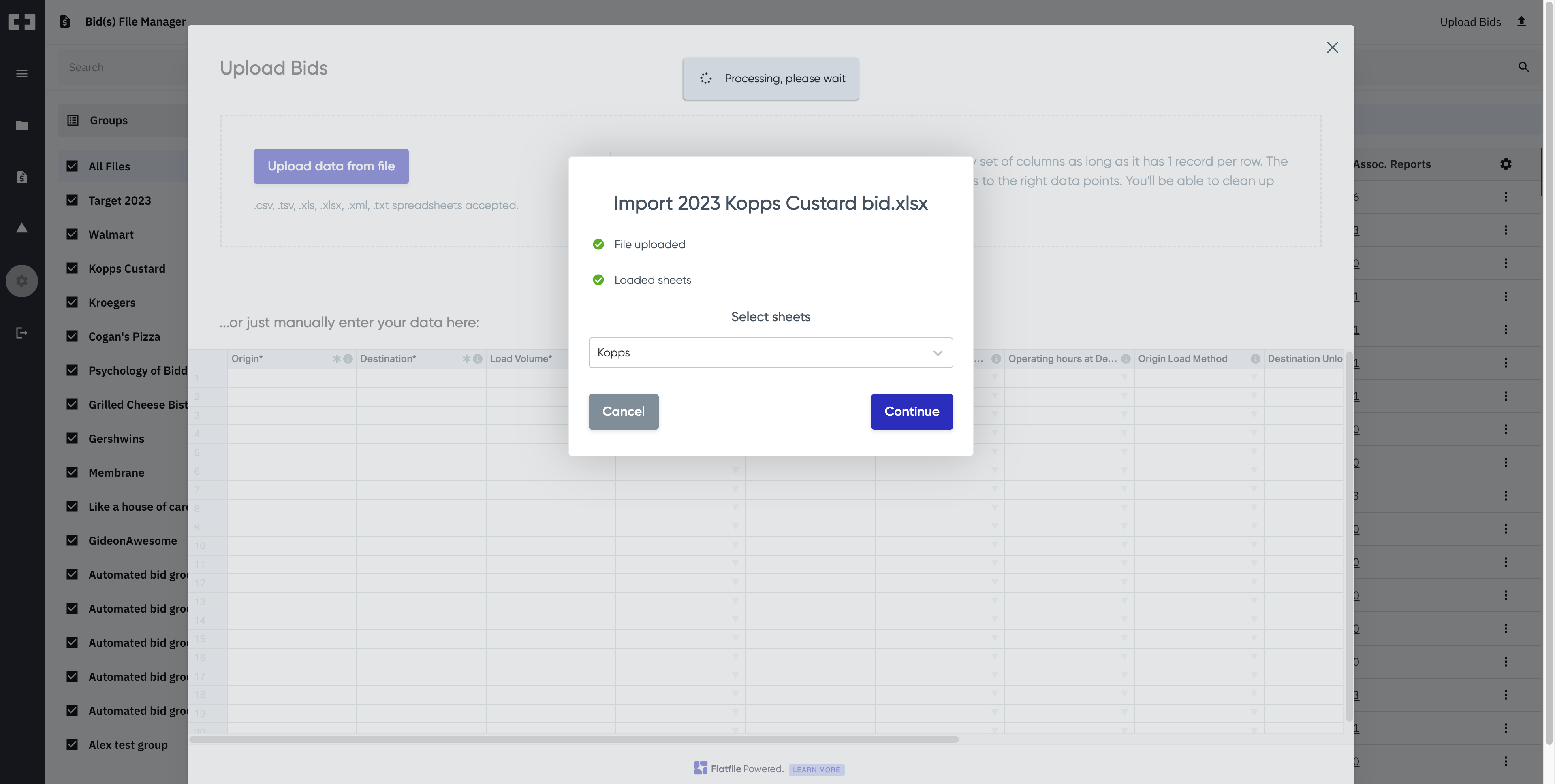 Upload a New Customer Bid File – Optimal Dynamics