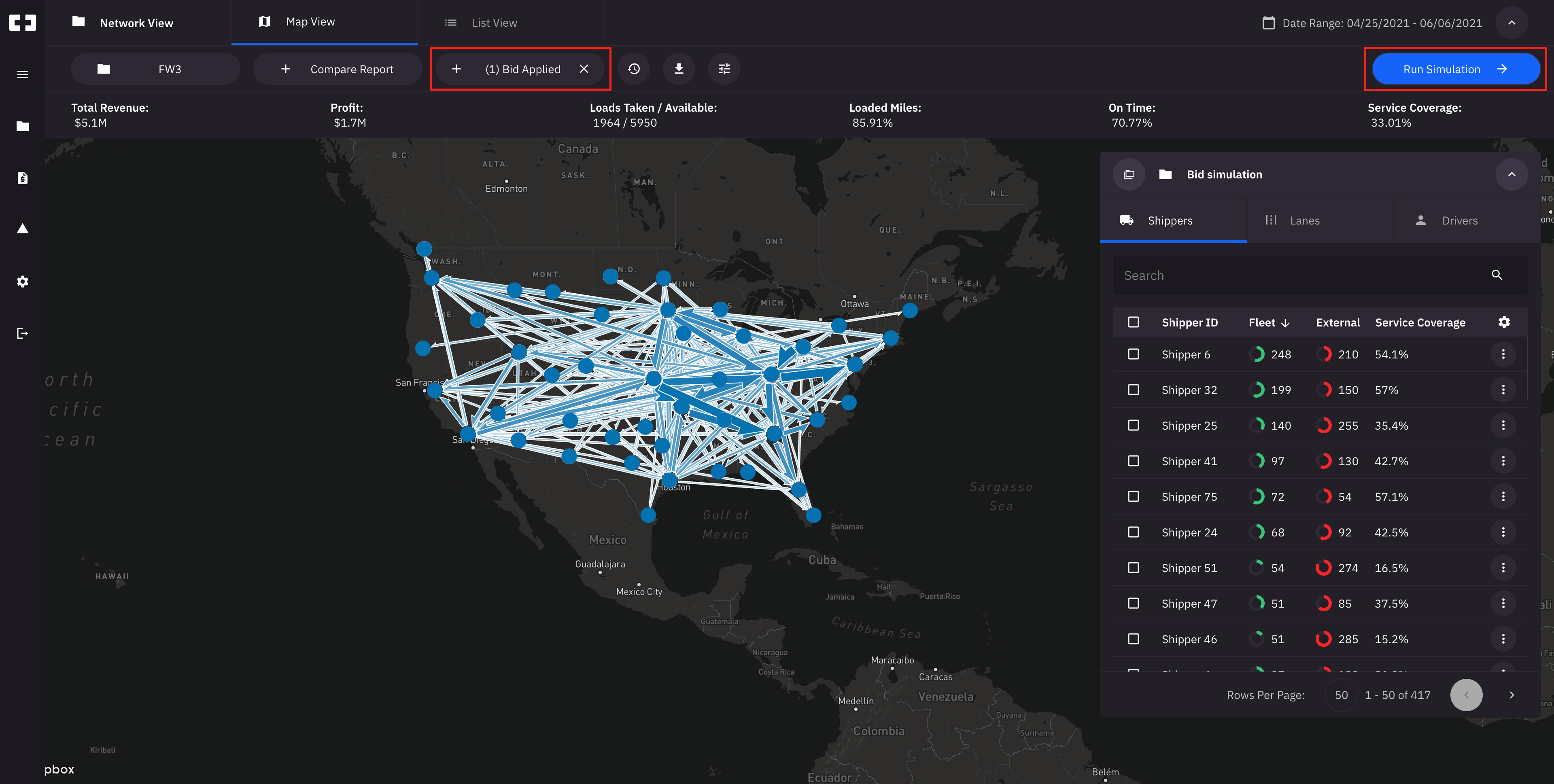 Apply a Bid File to a Report – Optimal Dynamics