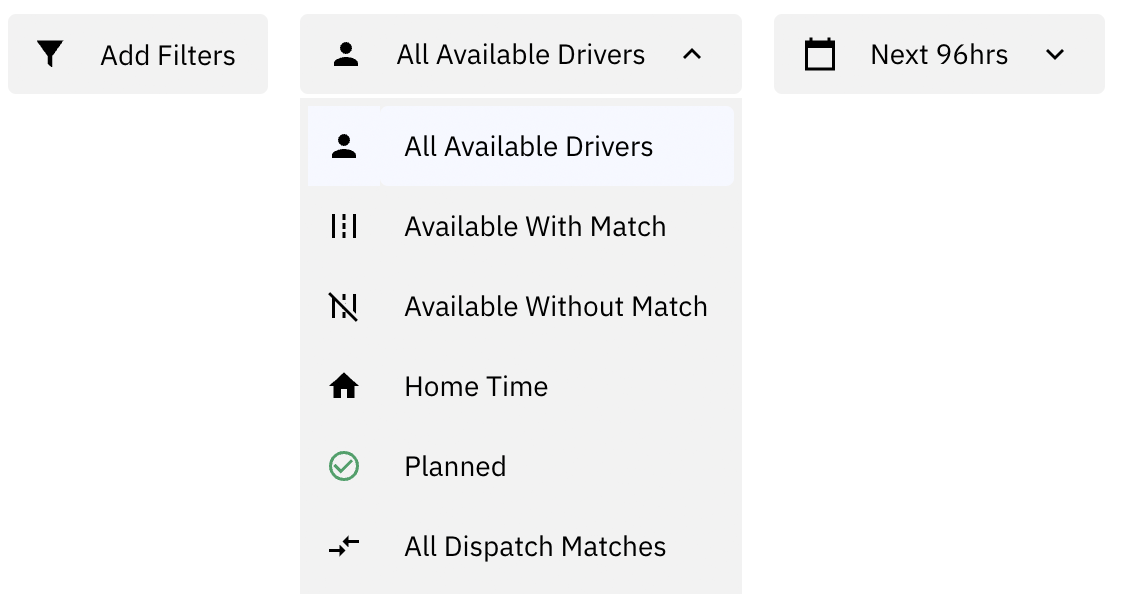 How to Filter on Dispatch Match Results – Optimal Dynamics